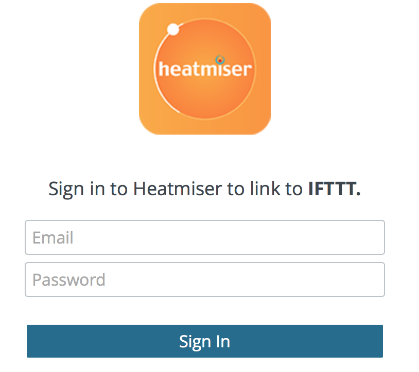 Setting up the Heatmiser IFTTT Channel | IMI Heatmiser