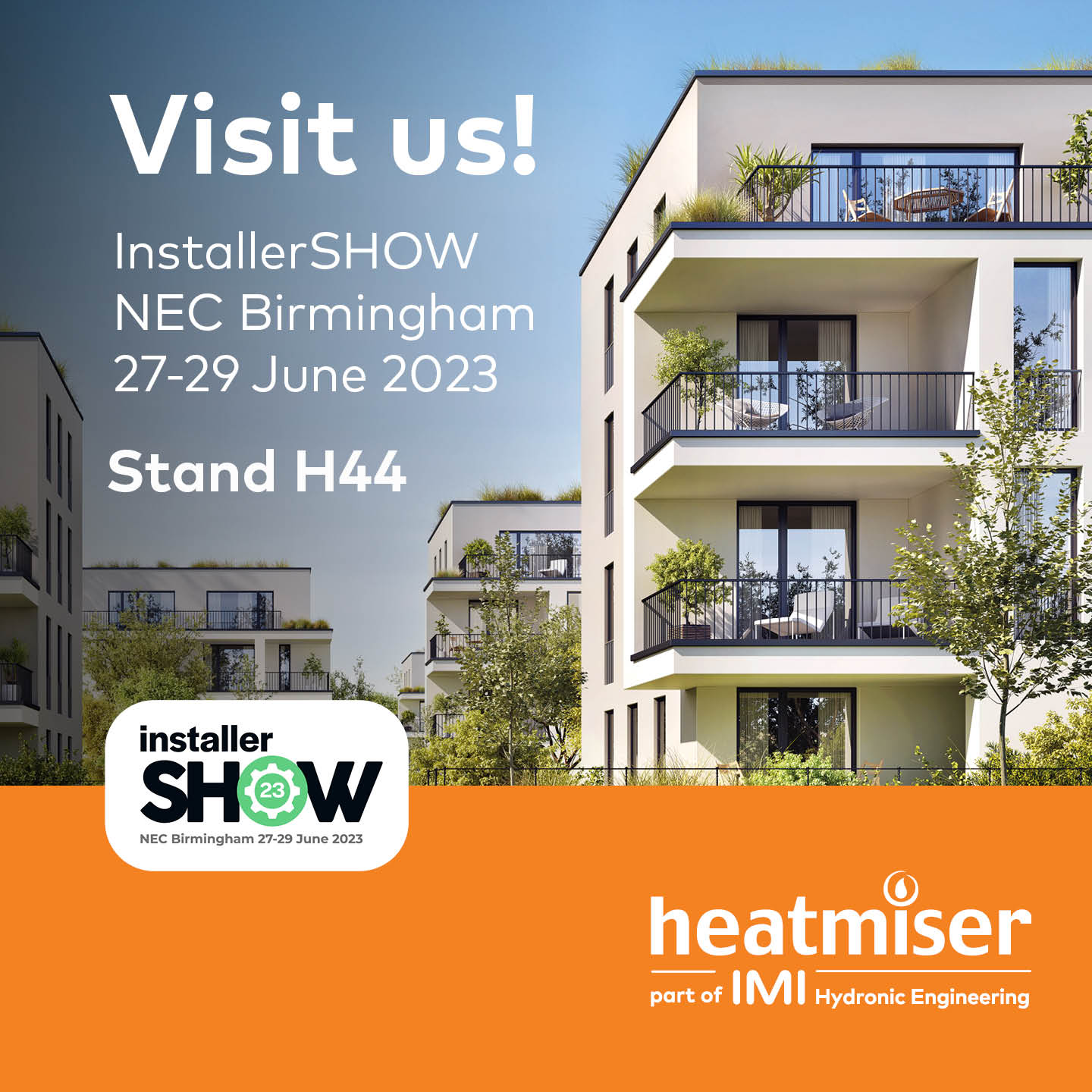InstallerShow NEC 27-29TH June 2023 | IMI Heatmiser