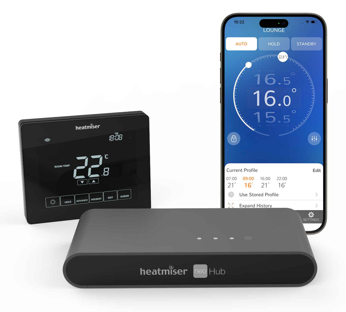 neoStat – Touch Smart Thermostat | IMI Heatmiser