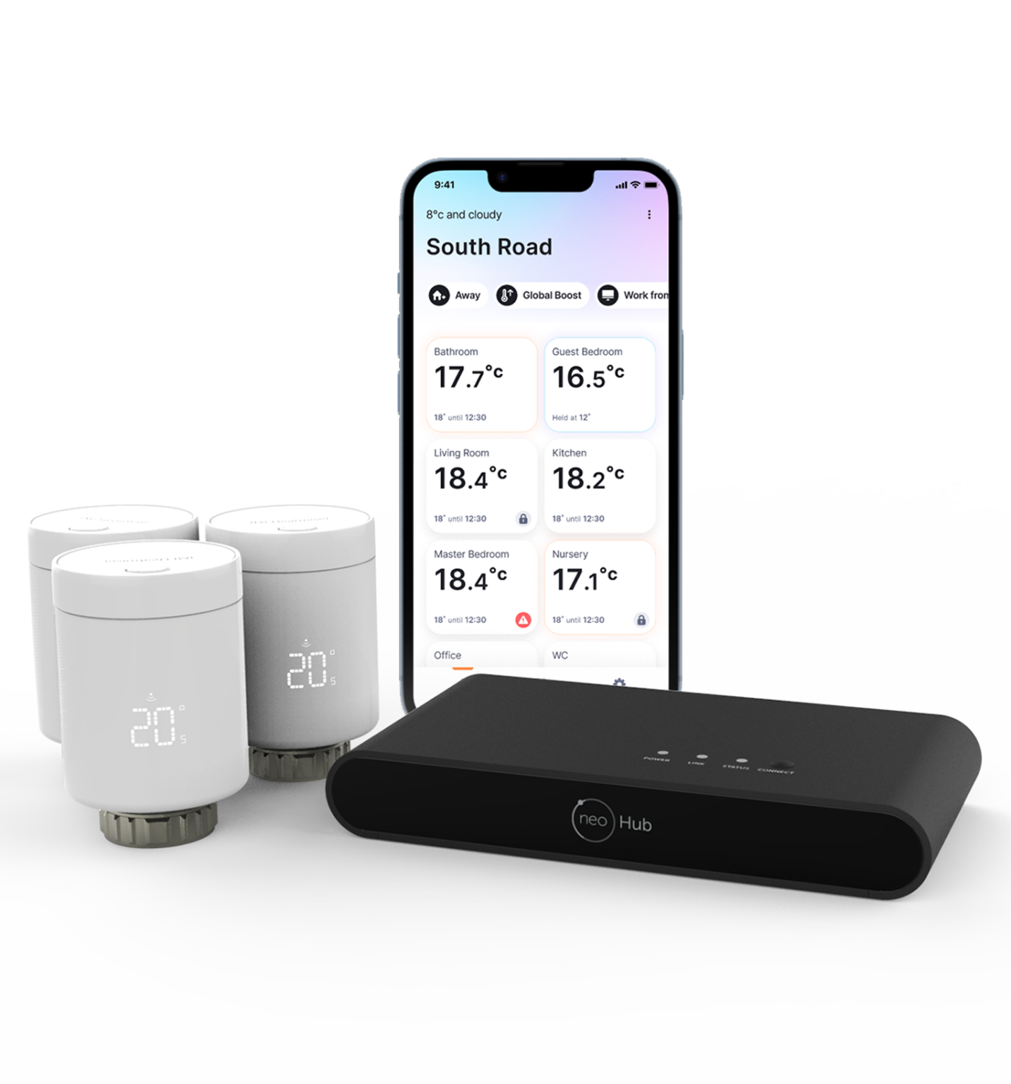 neoFlo – Smart Thermostatic Radiator Control | IMI Heatmiser