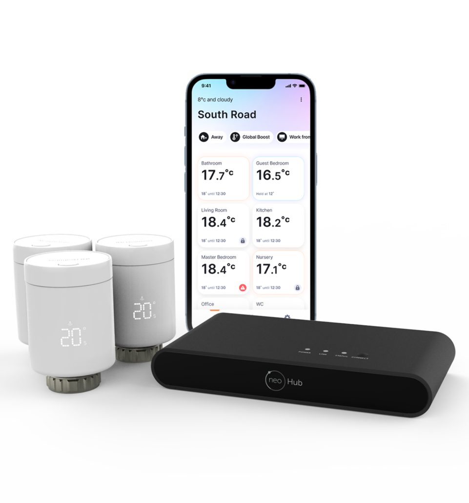 neoFlo – Smart Thermostatic Radiator Control | IMI Heatmiser
